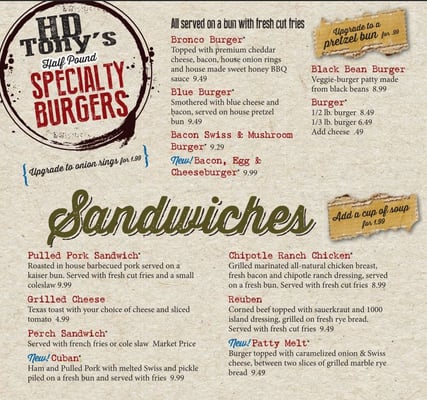 H D TONY’S - Updated November 2025 - 41 Photos & 66 Reviews - 115 W ...