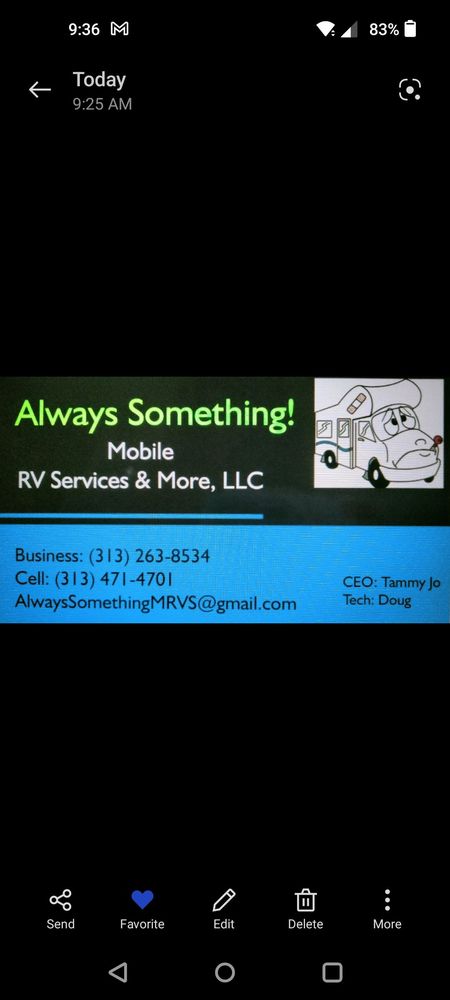 ALWAYS SOMETHING MOBILE RV SERVICES & MORE - Updated July 2025 - 36500 ...