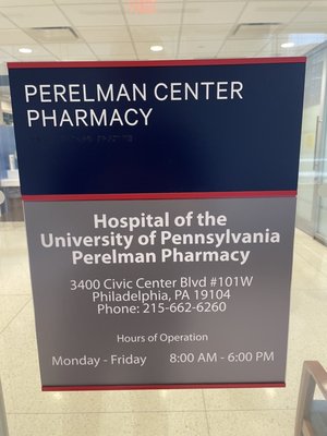 THE PERELMAN CENTER FOR ADVANCED MEDICINE PHARMACY - Updated July 2025 ...