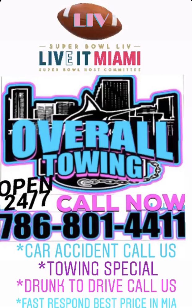 OVERALL TOWING - Updated June 2024 - 12 Reviews - Miami, Florida ...