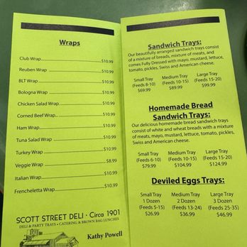 SCOTT STREET DELI - Updated September 2025 - 83 Photos & 134 Reviews ...