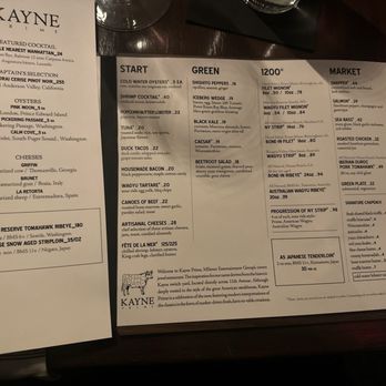 KAYNE PRIME - Updated May 2025 - 1482 Photos & 1345 Reviews - 1103 ...