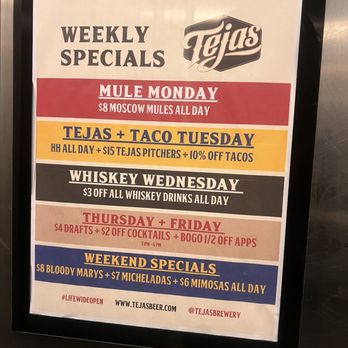 TEJAS BREWERY - Updated November 2025 - 195 Photos & 64 Reviews - 2101 ...