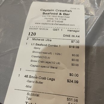 CAPTAIN CRAWFISH - Updated July 2024 - 187 Photos & 166 Reviews - 242 ...