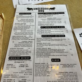 UNDERDOG BBQ - Updated December 2025 - 134 Photos & 185 Reviews - 3040 ...