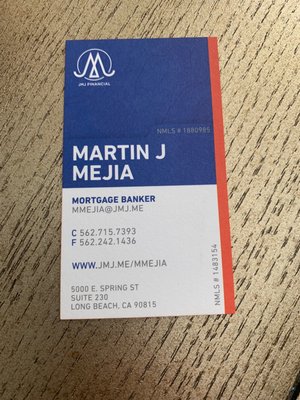 MARTIN MEJIA-JMJ FINANCIAL - Updated December 2025 - 5000 E Spring St ...
