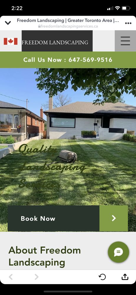 FREEDOM LANDSCAPING - Updated April 2024 - Barrie, Ontario, Canada ...