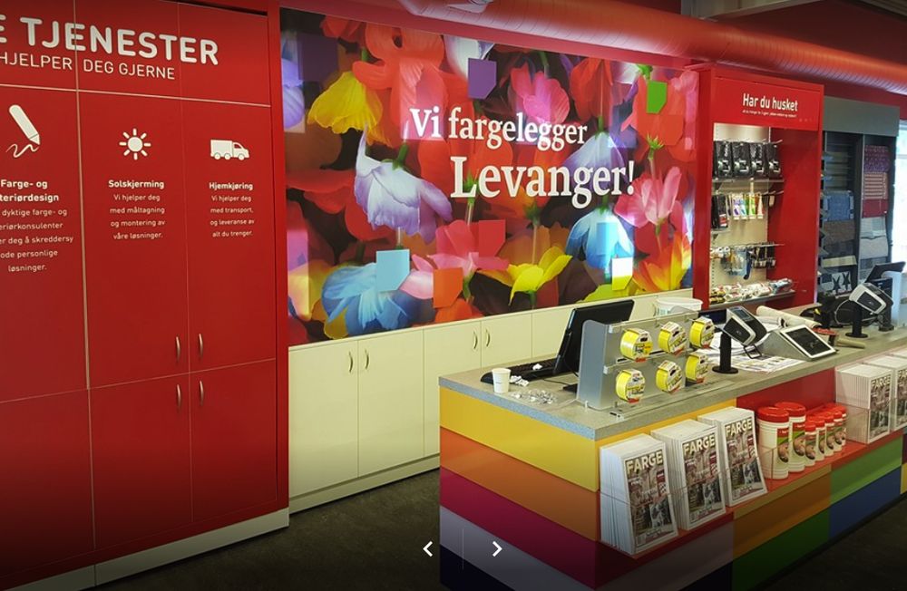 FARGERIKE LEVANGER - Trekanten 4, Levanger, Norway - Flooring - Phone ...