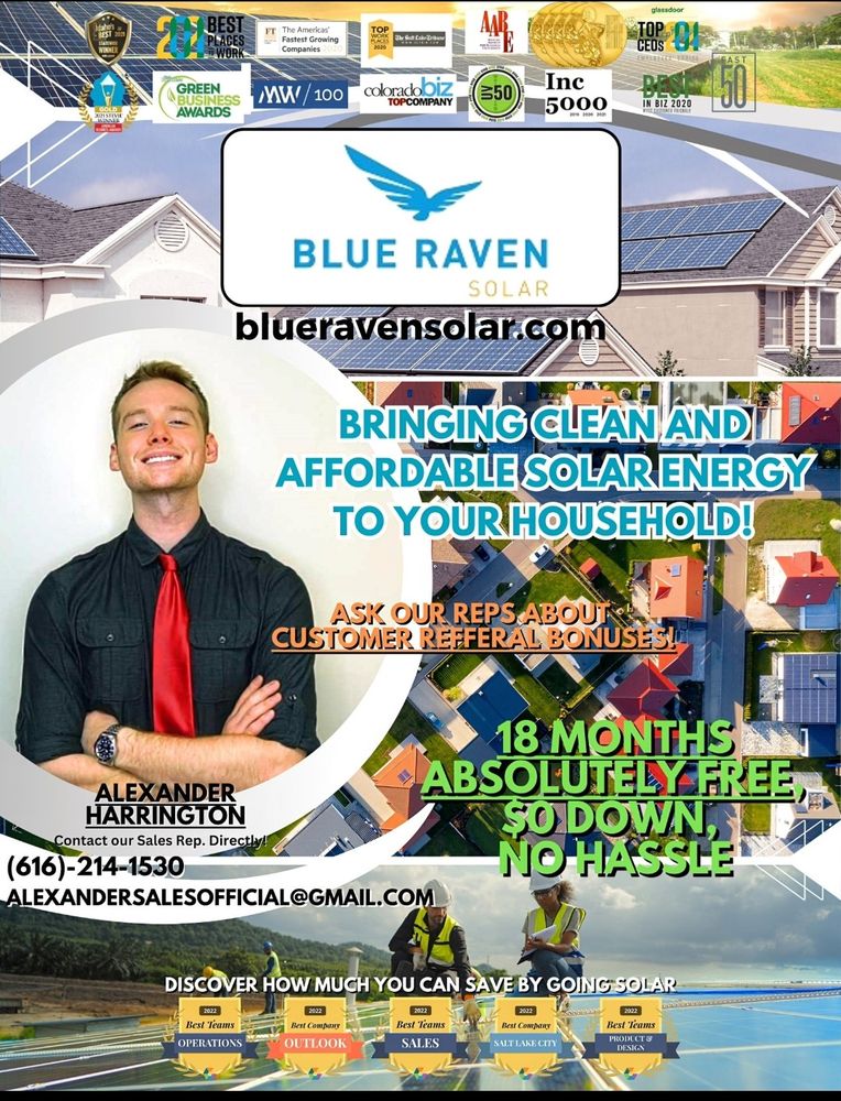 BLUE RAVEN SOLAR - Updated October 2025 - 3040 Charlevoix Dr SE, Grand ...