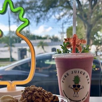PURE JUICE BAR Updated January 2025 10 Photos 70 Westward Dr Miami Springs Florida Acai Bowls Restaurant Reviews Phone Number Yelp