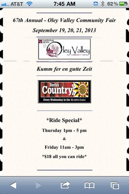 OLEY COMMUNITY FAIR - Updated August 2025 - 25 Photos - 26 Jefferson St ...