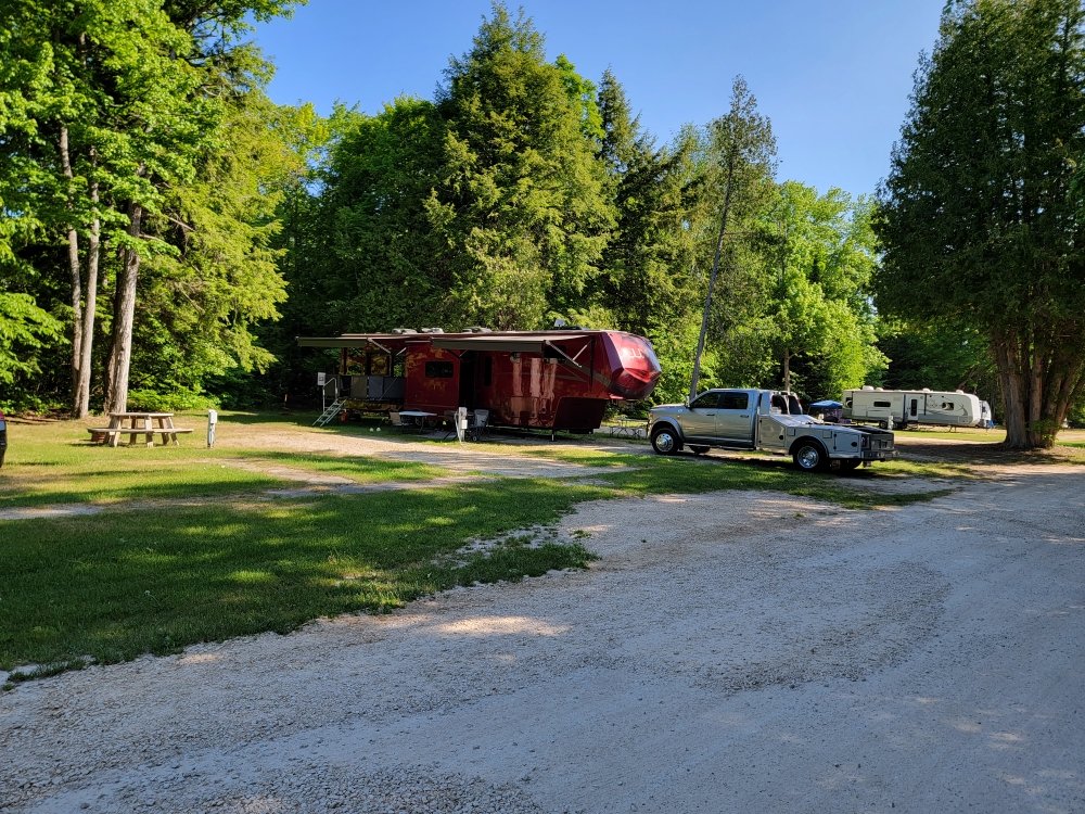 BIG CEDAR CAMPGROUND - 12 Photos - 7936 State Hwy M-77, Germfask ...