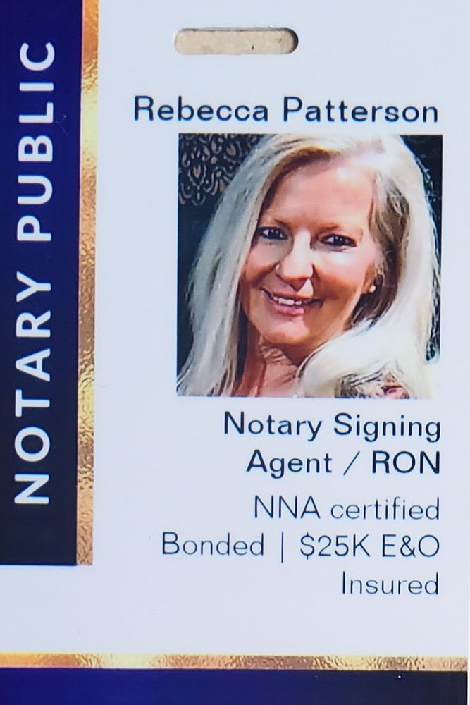REBECCA LYNN PATTERSON - Updated July 2025 - Warren, Ohio - Notaries ...