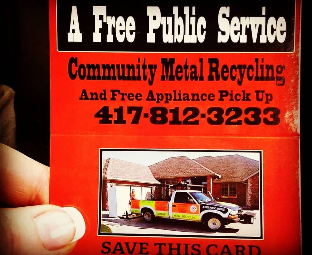 COMMUNITY METAL RECYCLING - Updated December 2025 - Springfield ...