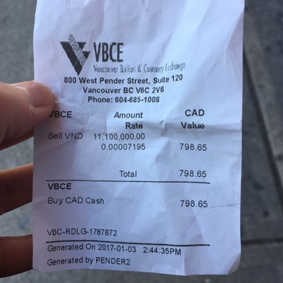 VANCOUVER BULLION & CURRENCY EXCHANGE - Updated December 2025 - 28 ...