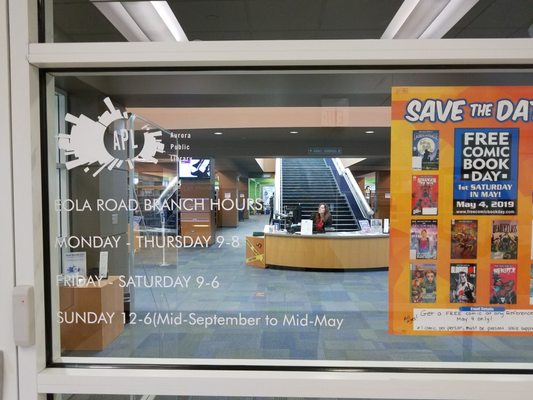 AURORA PUBLIC LIBRARY DISTRICT - EOLA ROAD BRANCH - Updated December ...