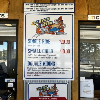 CANYON COASTER - Updated February 2025 - 104 Photos & 127 Reviews - 700 ...