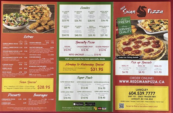 RED SWAN PIZZA - Updated January 2026 - 17 Photos - 20631 Fraser ...