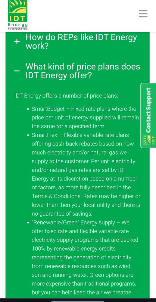 IDT ENERGY - Updated May 2024 - Baltimore, Maryland - Utilities - Phone ...