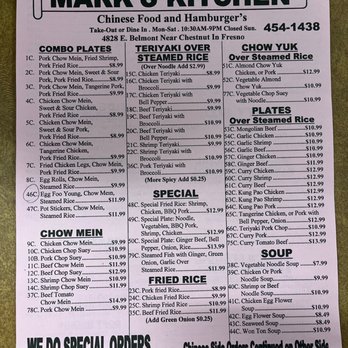 MARK’S KITCHEN - Updated September 2024 - 273 Photos & 350 Reviews ...