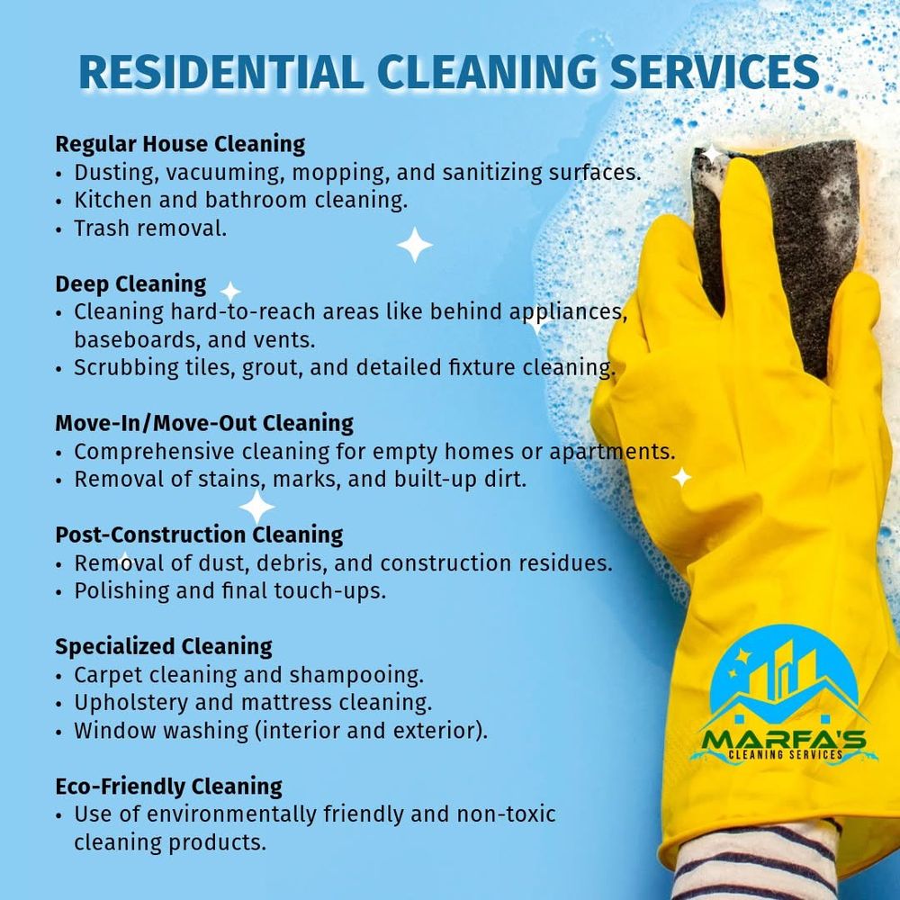 MARFA’S CLEANING SERVICES - Updated February 2025 - 9903 205th Pl, Jamaica, New York - Home ...