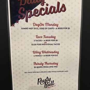RUSTY BULL BREWERY - Updated June 2024 - 350 Photos & 191 Reviews ...
