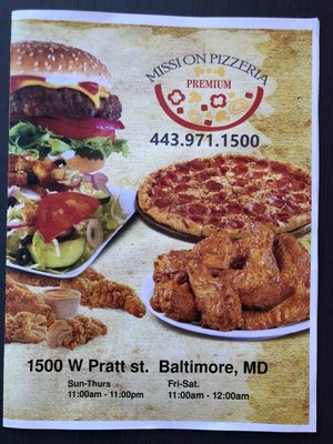 MISSION PIZZERIA - Updated June 2026 - 1500 W Pratt St, Baltimore ...