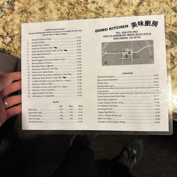 DOMO KITCHEN - 454 Photos & 340 Reviews - 9353 Clairemont Mesa Blvd ...