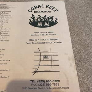 CORAL REEF CHINESE RESTAURANT - 215 Photos & 233 Reviews - 3200 ...