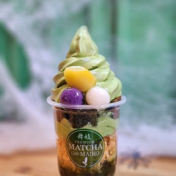 Green tea ice cream near me store