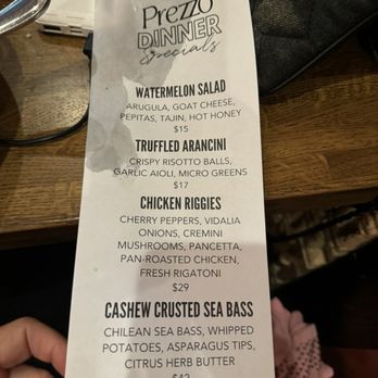 PREZZO - Updated October 2024 - 636 Photos & 442 Reviews - 5560 N ...