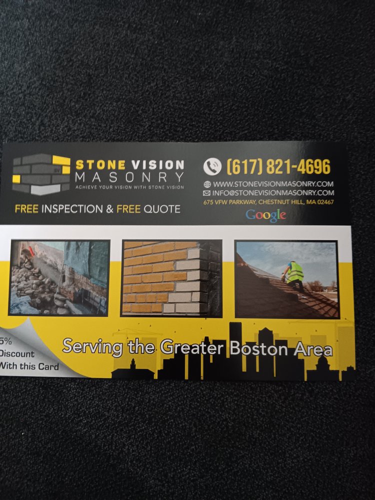 STONE VISION MASONRY - Updated March 2025 - Request a Quote - Boston ...