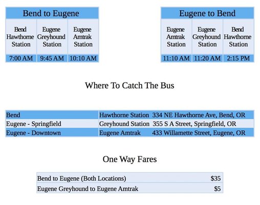 PACIFIC CREST BUS LINES - Updated October 2025 - 11 Reviews - Bend ...