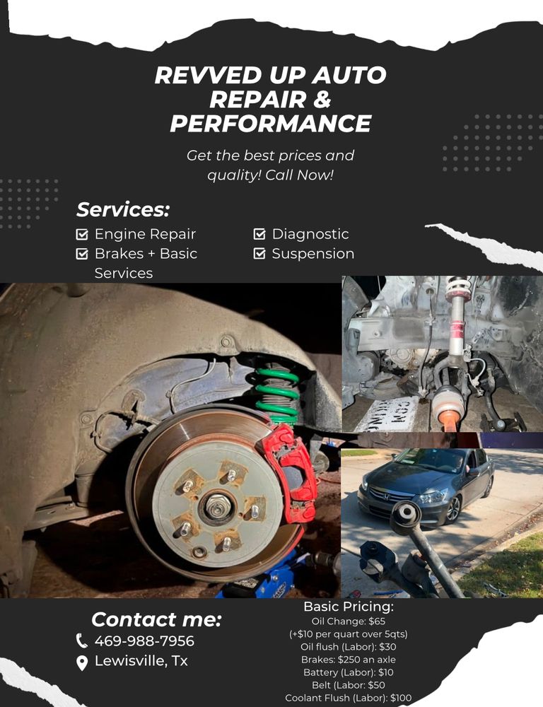 REVVED UP AUTO & PERFORMANCE - Updated February 2025 - Request a Quote ...