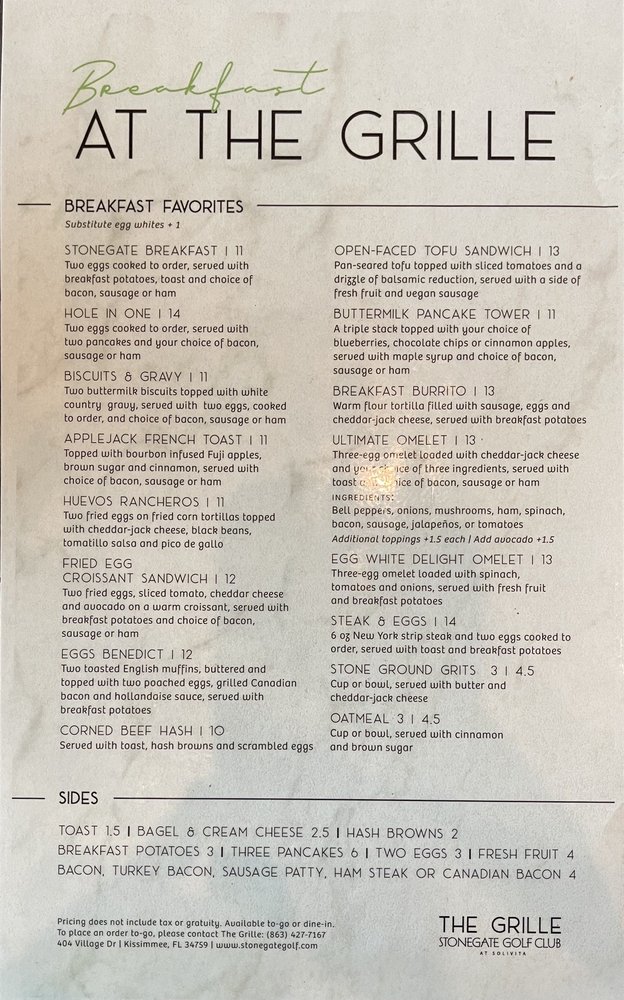 THE GRILL AT STONEGATE - Updated October 2025 - 31 Photos & 45 Reviews ...