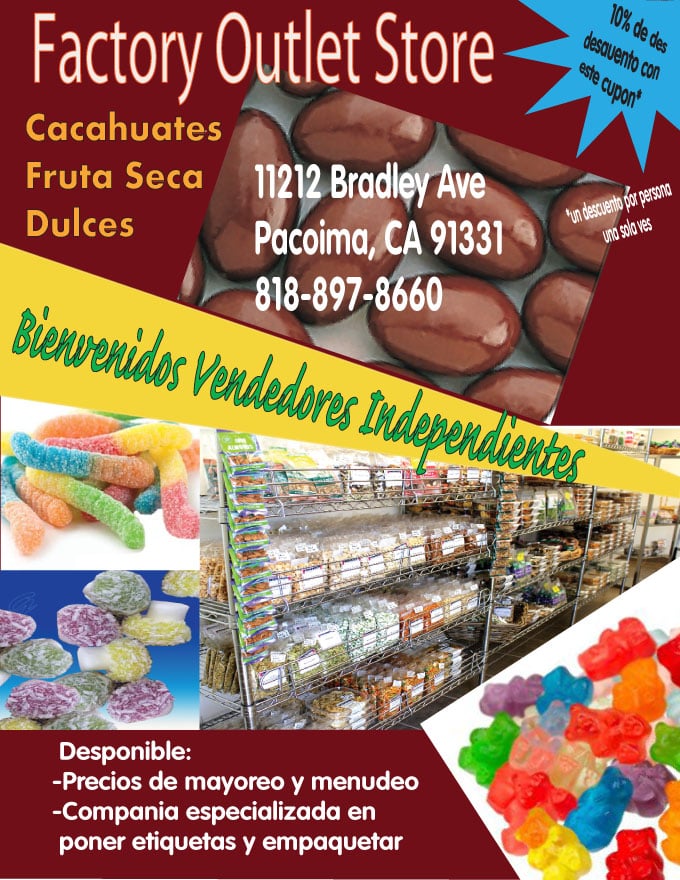 EXEL PAK’S FACTORY OUTLET STORE - 11212 Bradley Ave, Los Angeles, CA - Yelp