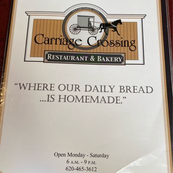 CARRIAGE CROSSING RESTAURANT AND BAKERY - Updated January 2025 - 189 ...