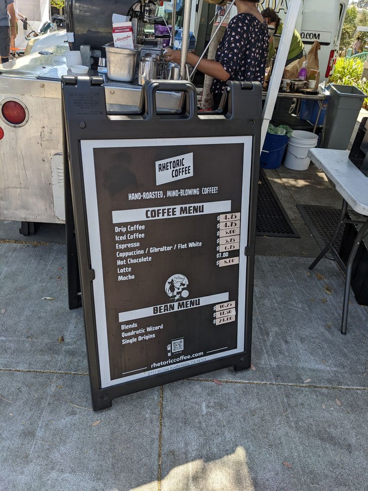 RHETORIC COFFEE OUTSIDE - Updated July 2025 - 5300 Claremont Ave ...
