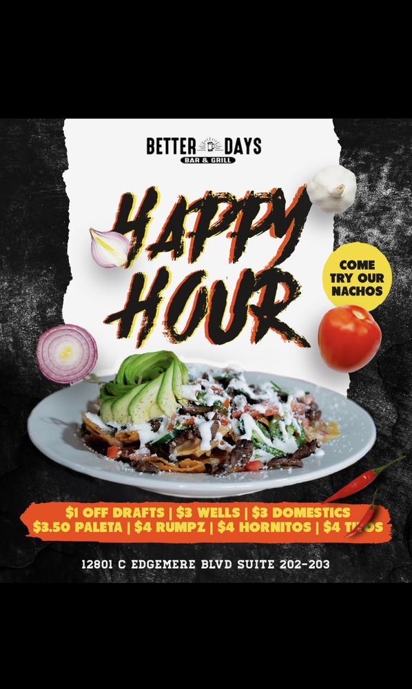 BETTER DAYS BAR AND GRILL - Updated August 2025 - 12 Photos - 12801 ...