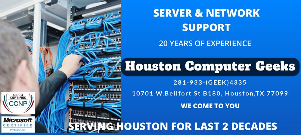 HOUSTON COMPUTER GEEKS - Updated December 2025 - 10701 W Bellfort St ...
