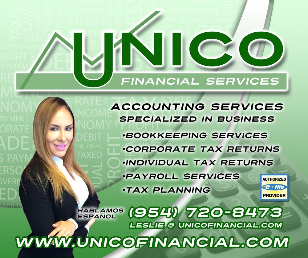 UNICO FINANCIAL SERVICES - Updated April 2024 - 7522 Wiles Rd, Coral ...