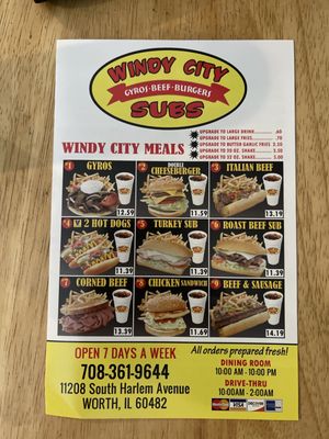 WINDY CITY SUBS - Updated May 2026 - 59 Photos & 156 Reviews - 11208 S ...