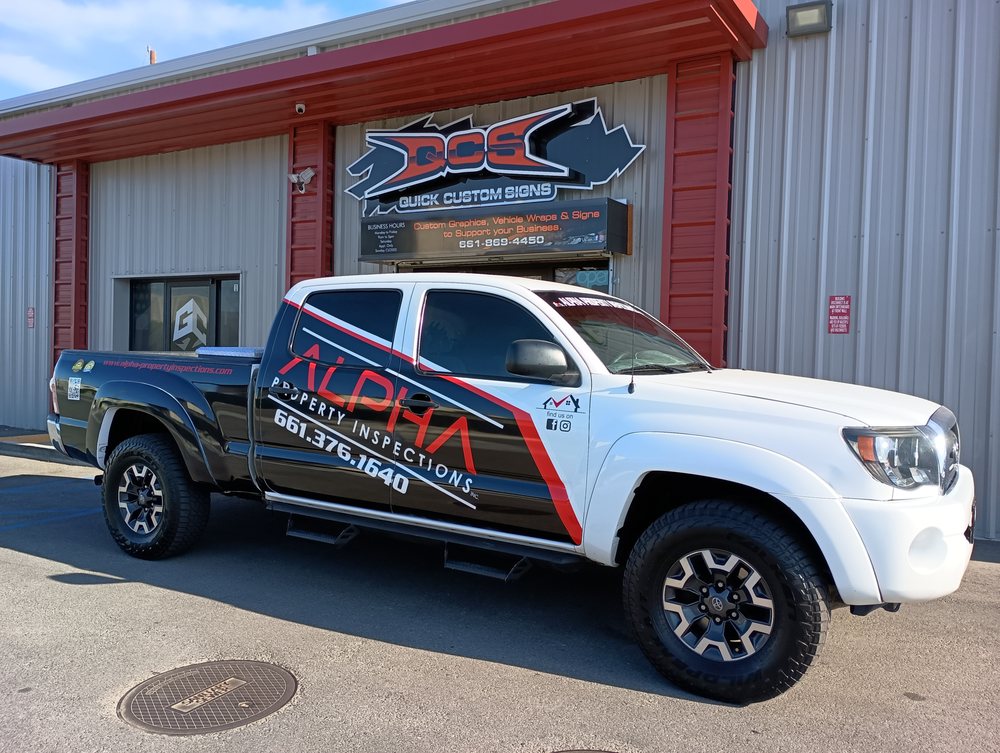 QUICK CUSTOM SIGNS - Updated April 2026 - 2910 Gibson St, Bakersfield ...