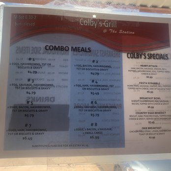 COLBY’S GRILL AT THE STATION - Updated June 2024 - 16 Photos & 33 ...