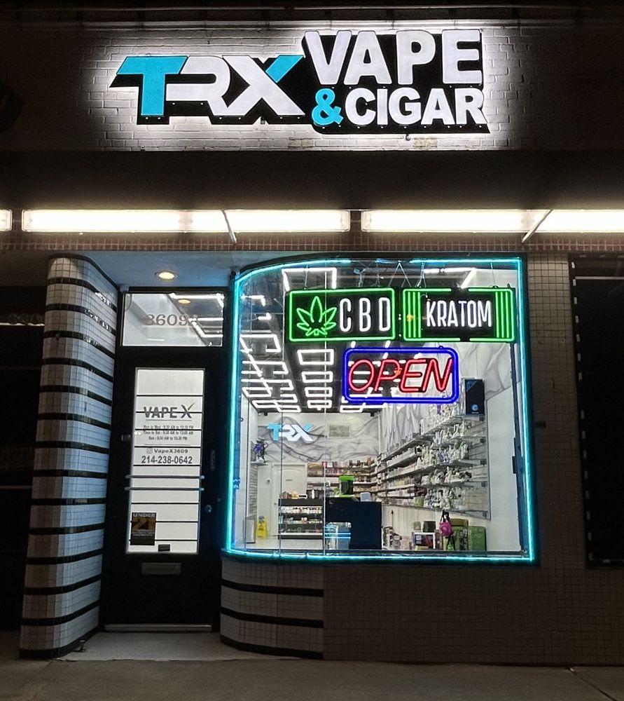TRX VAPE & CIGAR - Updated June 2025 - 3609 Greenville Ave, Dallas ...