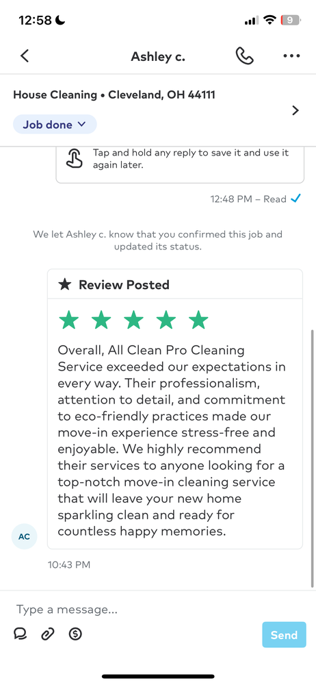 ALL PRO CLEAN - Updated June 2024 - Garfield Heights, Ohio - Home Cleaning - Phone Number - Yelp