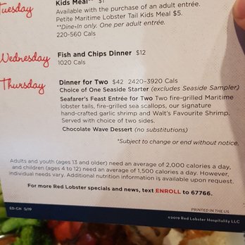 RED LOBSTER - Updated December 2024 - 40 Photos & 38 Reviews - 1732 ...