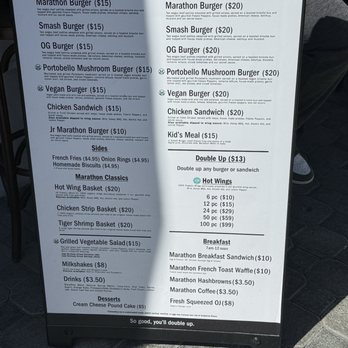 MARATHON BURGER - Updated April 2025 - 201 Photos & 113 Reviews - 7507 ...