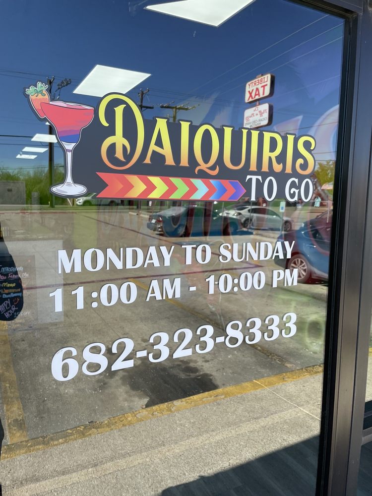 DAIQUIRIS TO GO - Updated January 2025 - 2280 N Collins St, Arlington ...