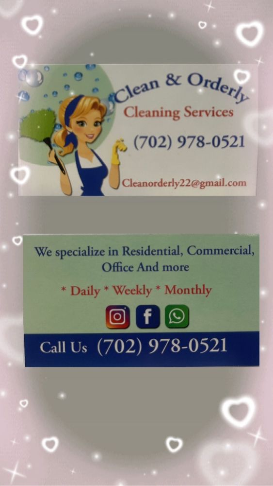 CLEAN & ORDERLY - Request a Quote - Las Vegas, Nevada - Home Cleaning ...